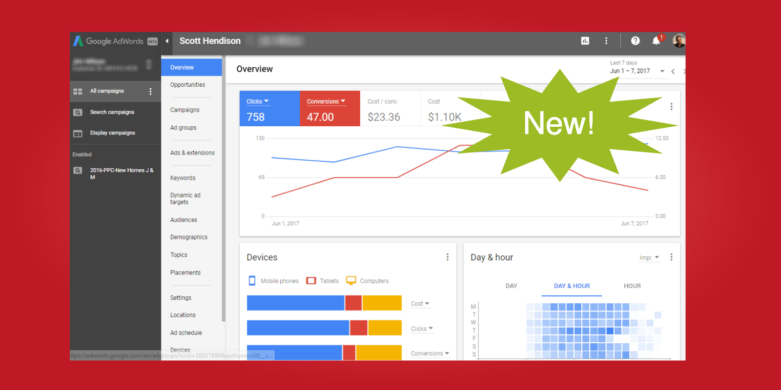 New Google Adwords Interface | Search Commander, Inc.
